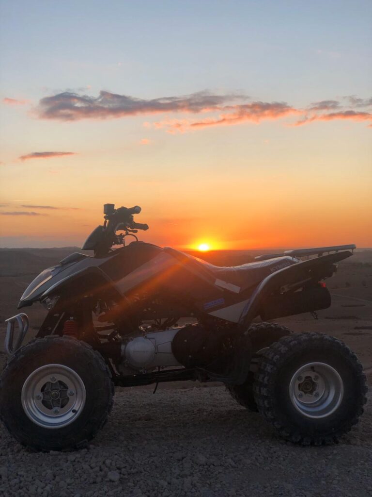 Agafay desert Private sunset Quad Bike Tour