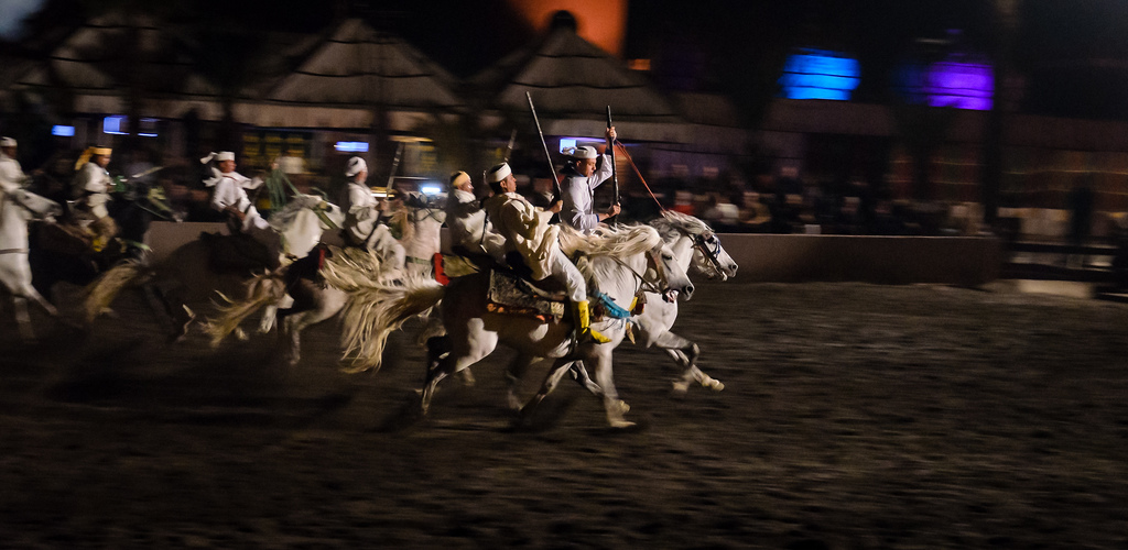 Moroccan Dinner Show Fantasia Chez Ali in Marrakech