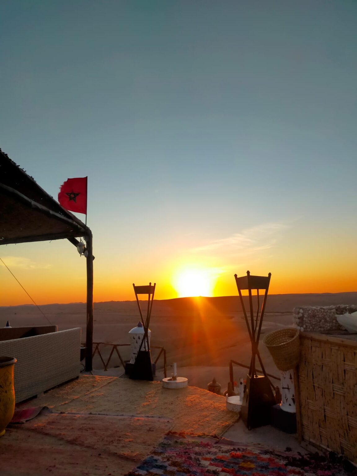 Agafay Sahara magical Sunset Marrakech Tilila Travel